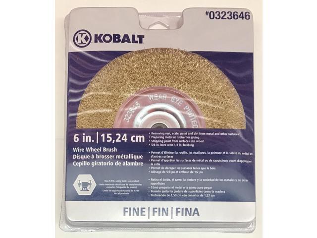 Click here for Kobalt 6 6inch Wire Wheel Brush 0323646 5/8 bore w... prices
