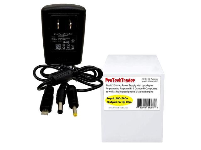 Click here for ProTechTrader 5V 2.5A Raspberry Pi & Orange Pi Pow... prices