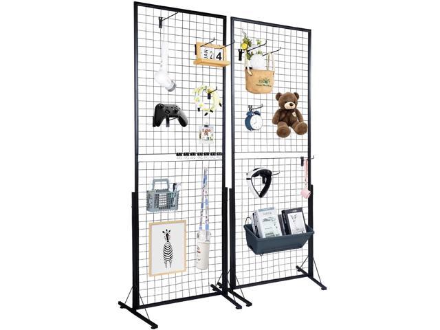 Click here for SIHAO 2-Pack Gridwall Panel Display Stand Heavy Du... prices