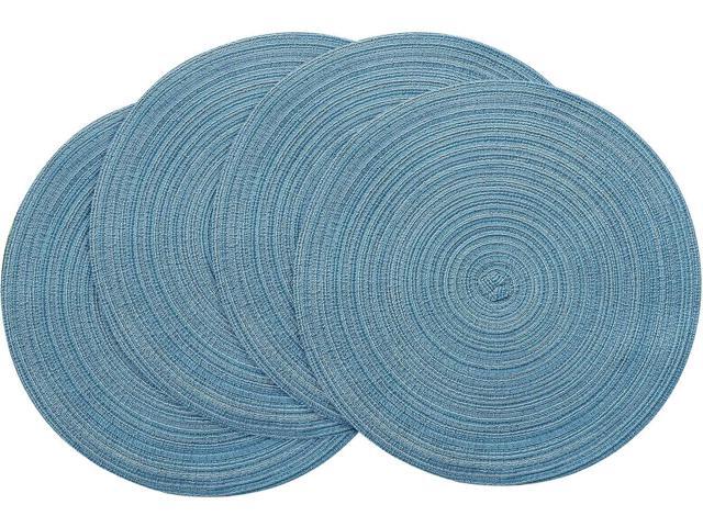 Click here for Tanvia 4 Pack 15 Inch Round Braided Placemats  Was... prices