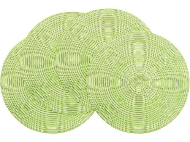 Click here for Tanvia 6 Pack 15 Inch Round Braided Placemats  Was... prices