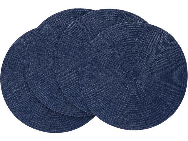 Click here for Tanvia 4 Pack 15 Inch Round Braided Placemats  Was... prices