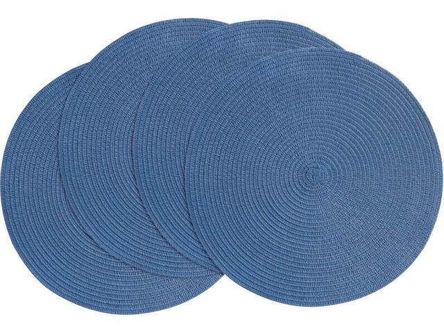 Click here for Tanvia 4 Pack 15 Inch Round Braided Placemats  Was... prices