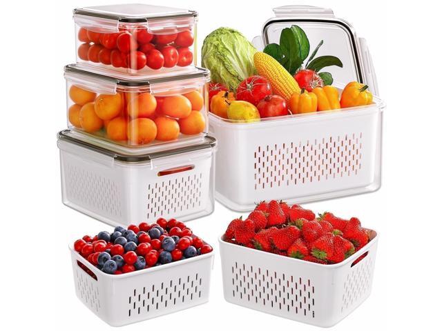 Click here for Pack Fruit Storage Containers with Removable Leakp... prices
