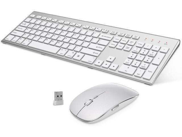 Click here for Silver White Wireless Keyboard and Mouse Combo  2.... prices