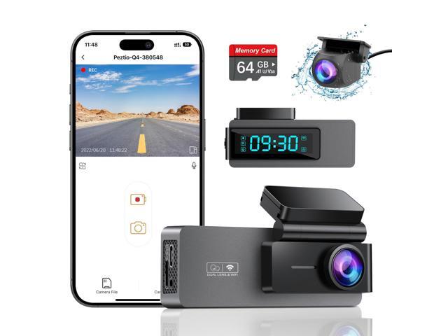 Click here for Dash Cam Front and Rear 4K+1080P  Free 64GB Card... prices