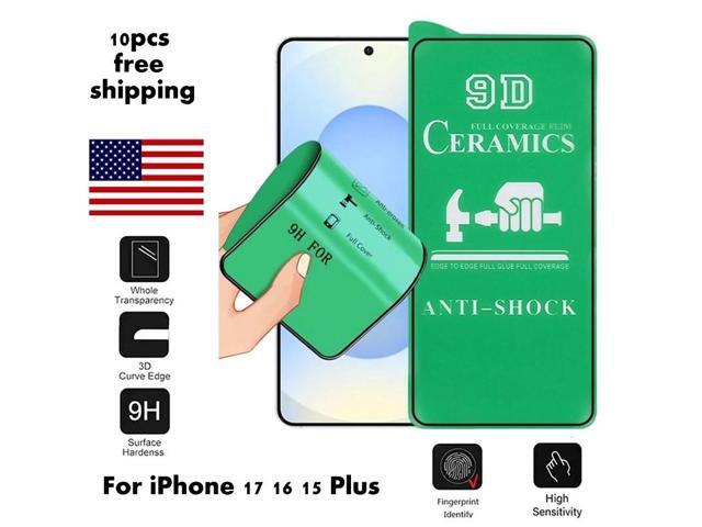 Click here for For iPhone 17 16 15 Plus 14 13 12 11 XS 9D Ceramic... prices