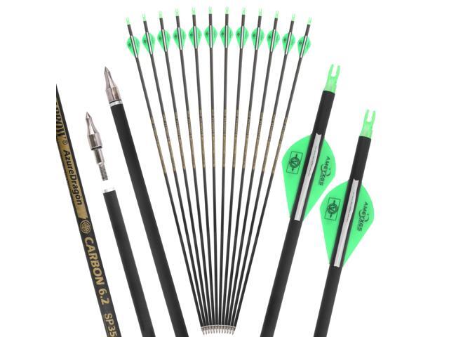 Click here for wolfman 31 Pure Carbon Arrows Archery Practice Hun... prices