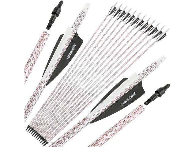 Click here for wolfman 30 Inch Archery Carbon Arrow Practice Hunt... prices