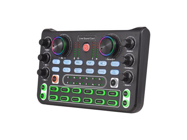 Click here for SOEWIOU Live Sound Card Audio Mixer Sound Board Po... prices