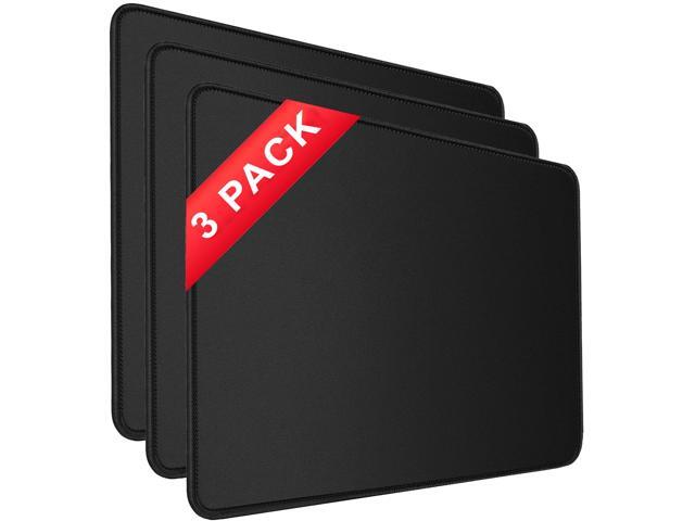 Click here for SOEWIOU 3-Pack Mouse Pads (10.23×8.26 in  Black) N... prices