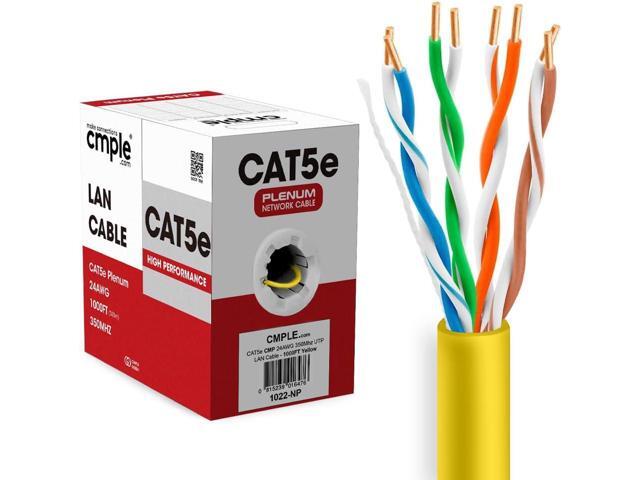 Click here for Cmple - Cat5e Plenum Cable 1000ft  CMP  Yellow  35... prices