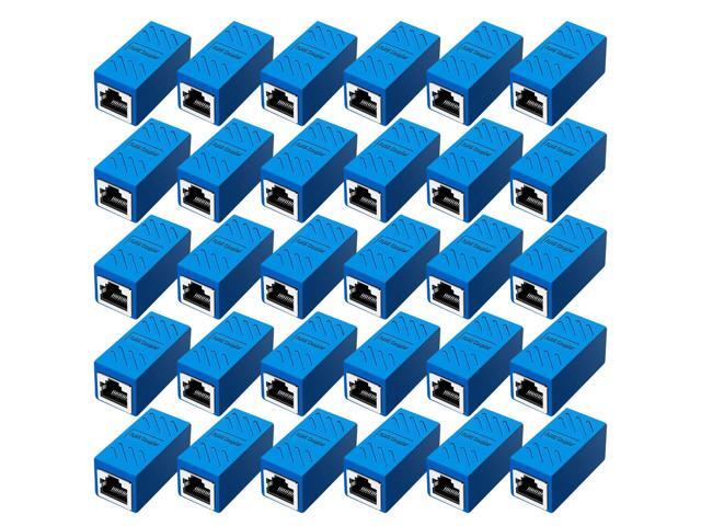 Click here for 30 PCS RJ45 Coupler  Ethernet Extender Connector i... prices