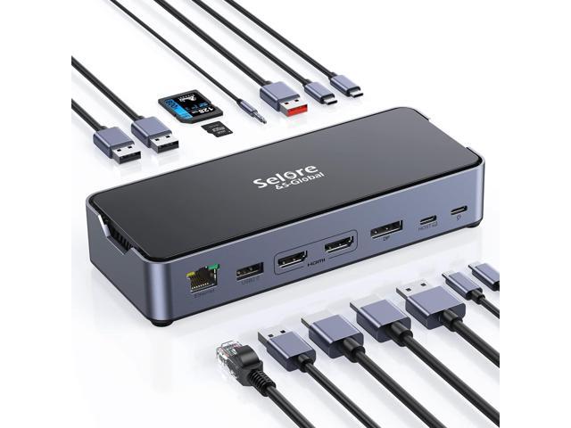 Click here for Selore USB C Docking Station for Laptop  15 in 1 U... prices