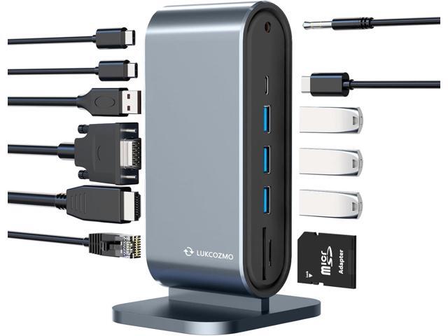 Click here for 12-in-1 USB-C Triple Monitor Docking Station with... prices