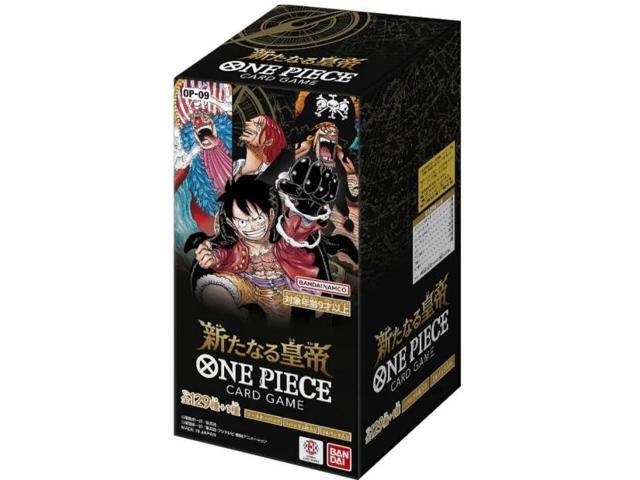 Click here for One Piece TCG: The Four Emperors Booster Box OP-09 prices