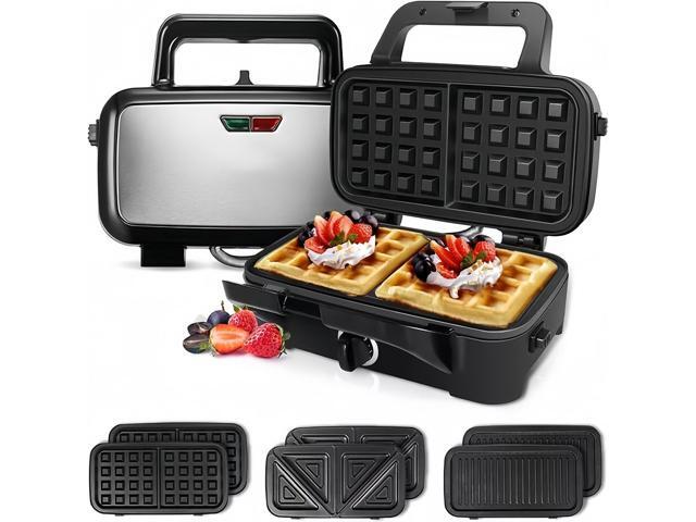 Click here for Idealforce 1-Pack 3-in-1 Belgian Waffle Maker with... prices