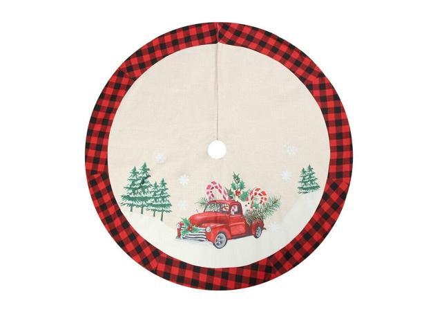 Click here for Idealforce Red Vintage Christmas Tree Skirt  Tradi... prices
