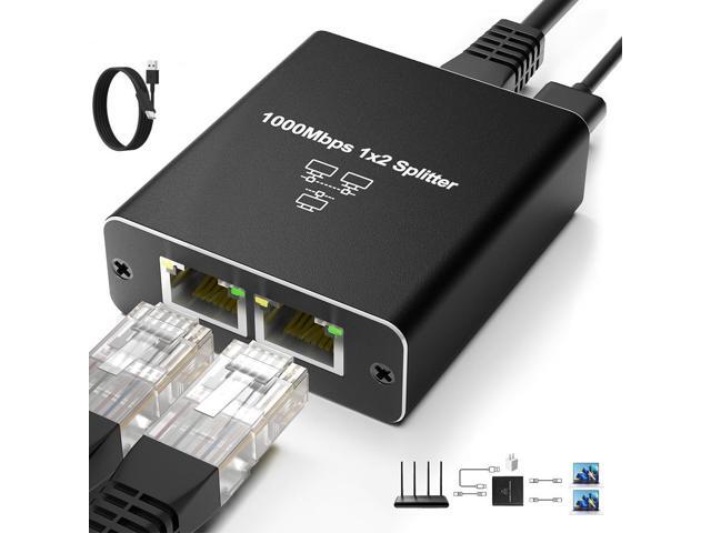 Click here for Idealforce RJ45 Gigabit Ethernet Splitter 1 to 4 P... prices