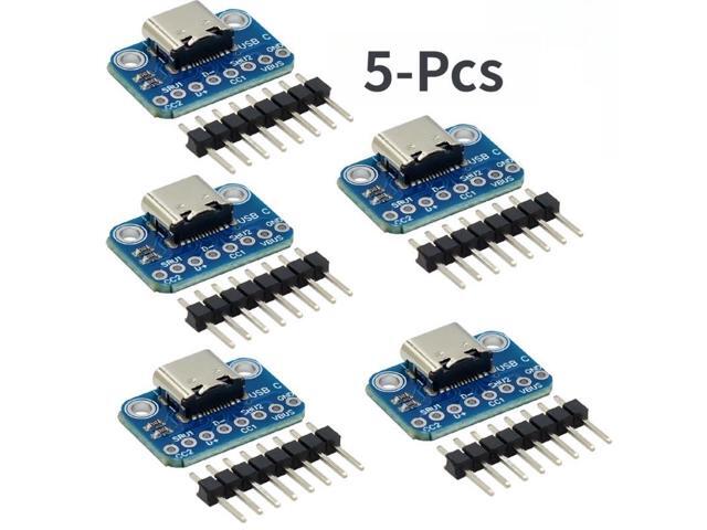 Click here for 5Pcs USB TYPE C Breakout Board Female 2.54MM with... prices