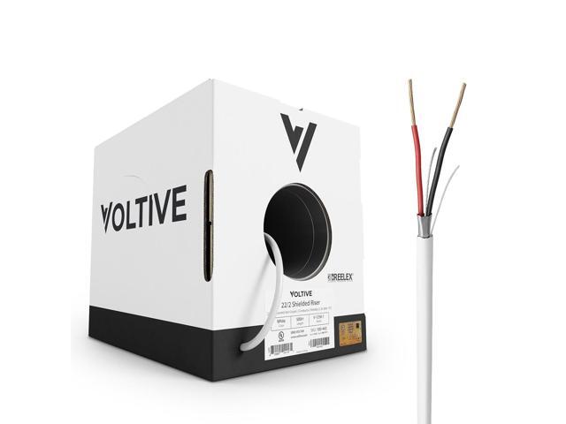 Click here for Voltive 22/2 Shielded Low Voltage Wire  Riser CL3R... prices