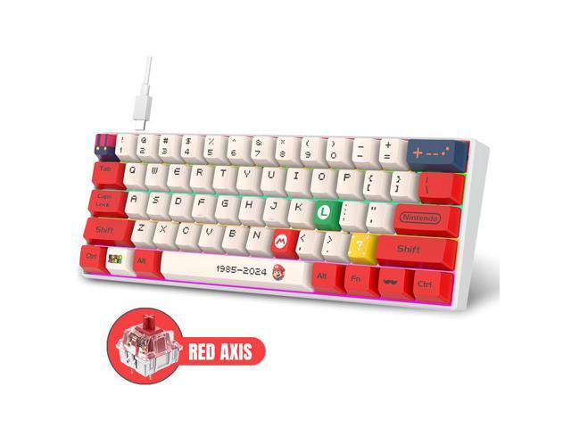 Click here for 98 real mechanical keyboard green axis wired two-c... prices