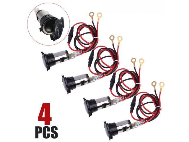 Click here for 4 Car Power Socket Cigarette Lighter Plug Outlet L... prices