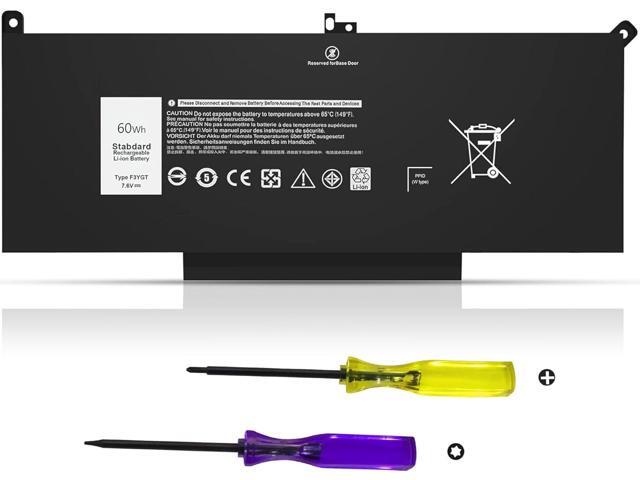 Click here for F3YGT 7480 7490 2X39G Battery 60WH Compatible with... prices