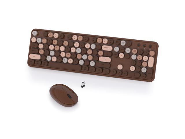 Click here for SOEWIOU Colorful Wireless Keyboard and Mouse Combo... prices