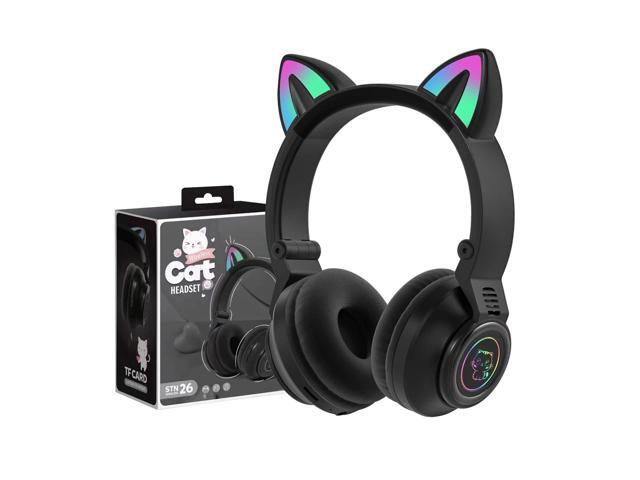 Click here for VAREQOY Cat Ear Bluetooth Headphones Toddlers Kids... prices