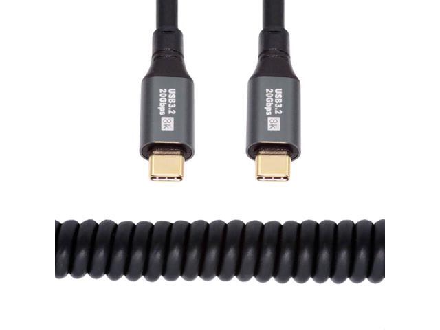 Click here for SOEWIOU Coiled USB-C USB4 Cable 20Gbps 100W 8K for... prices