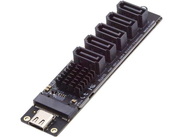 Click here for VAREQOY USB 3.1 Gen 2 to 5 SATA 3.0 Port Multiplie... prices