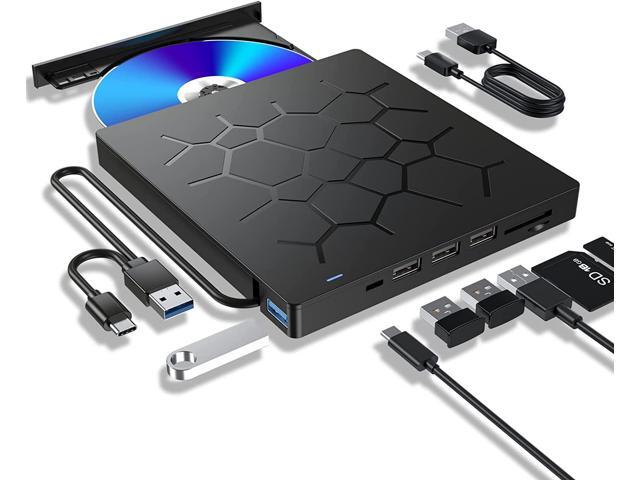 Click here for SOEWIOU External CD/DVD Drive for Laptop  7 IN 1 U... prices