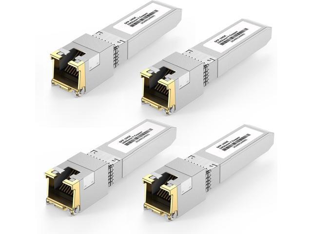 Click here for [4-Pack] 10Gb SFP+ to RJ-45 Module Transceiver 98F... prices