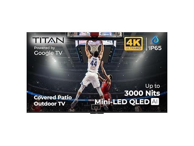 Click here for Titan G100 Mini-QLED 75 Inch Outdoor TV  Covered P... prices