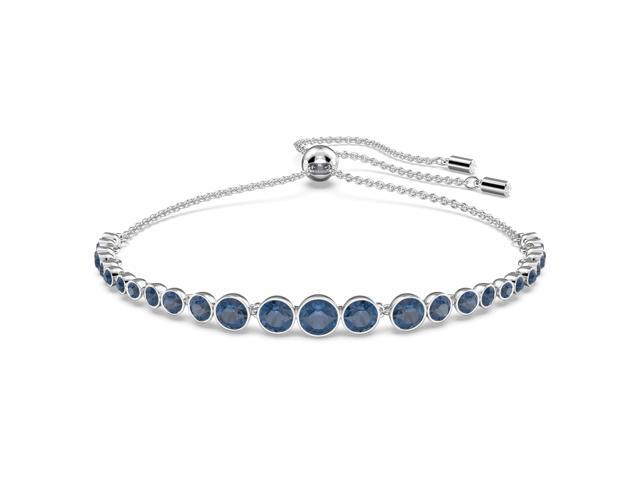 Click here for Swarovski Imber Emily Bracelet  Round Blue Crystal... prices