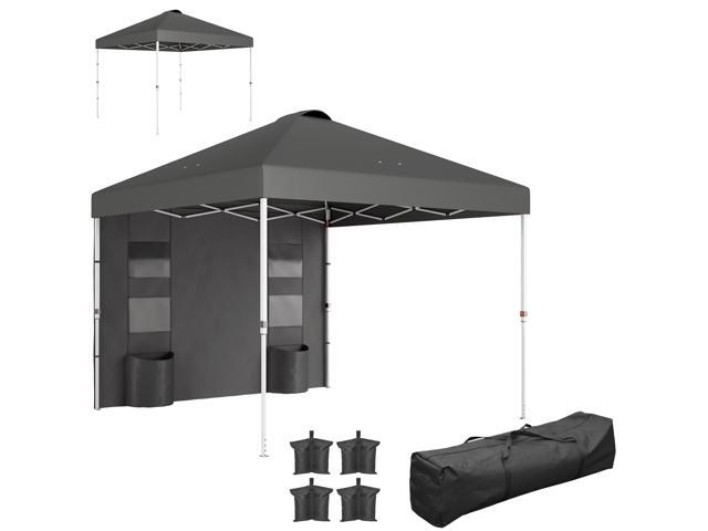Click here for 10x 10 ft party tent w/ Sidewall with Height Adjus... prices