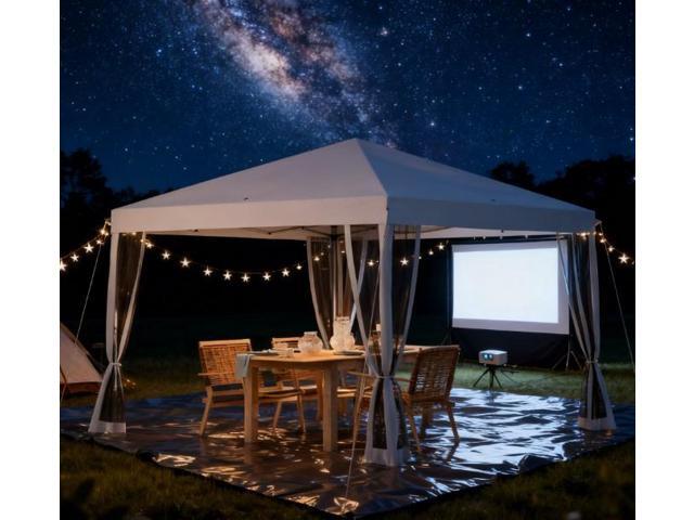 Click here for Pop Up Canopy Outdoor Pop-Up Canopy with Sidewalls... prices