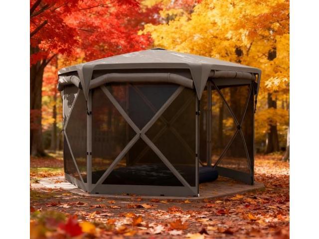 Click here for Adjustable Mesh Sidewalls Outdoor Tent  Pop Up Gaz... prices