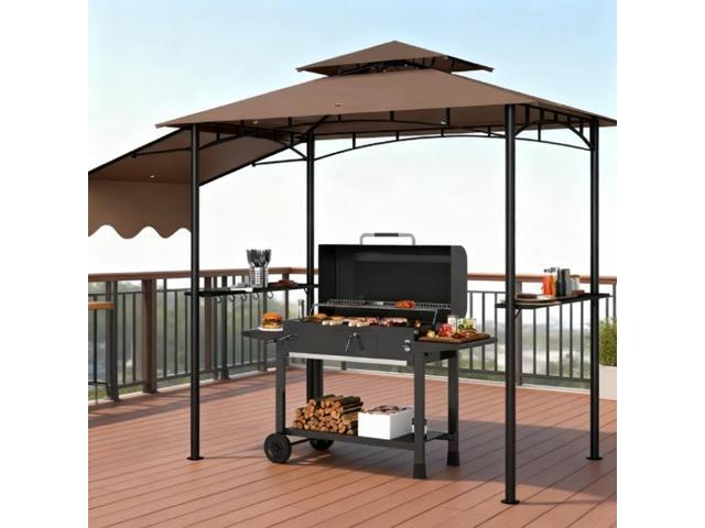 Click here for Ventilated Barbecue Gazebo Shelter Outdoor Grill G... prices