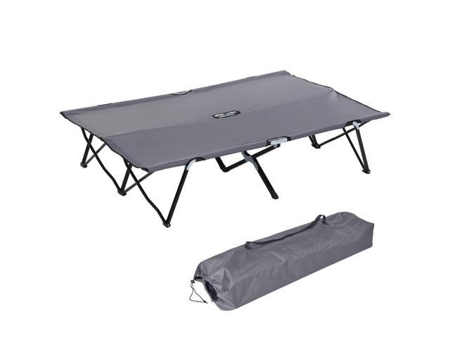 Click here for 2 Person Folding Camping Cot for Adults  50 Extra... prices