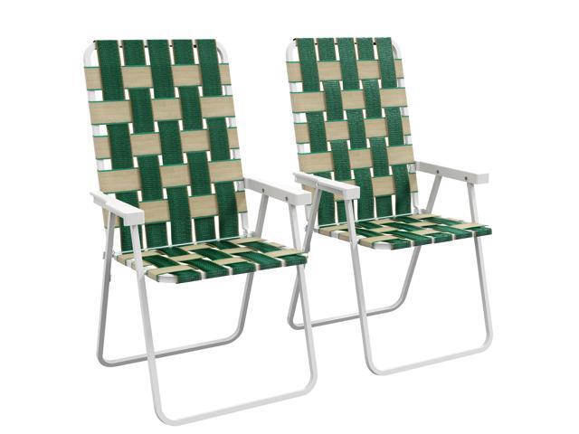 Click here for Set of 2 Patio Folding Chairs  Classic Outdoor Cam... prices