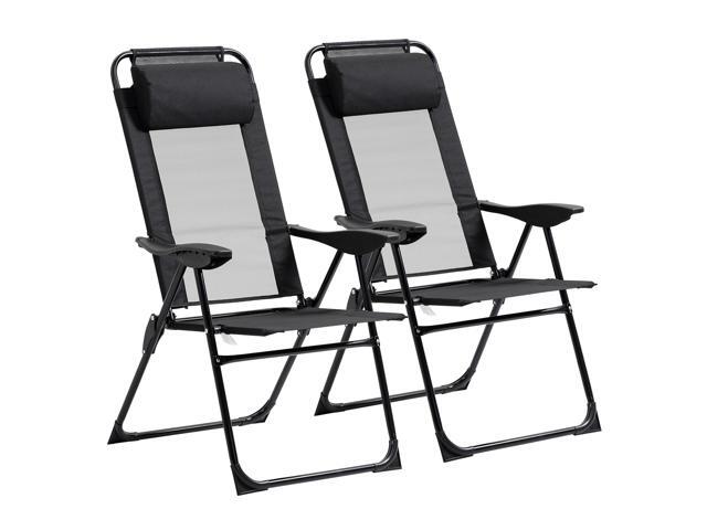 Click here for Folding Patio Chairs Set of 2  Outdoor Deck Chair... prices