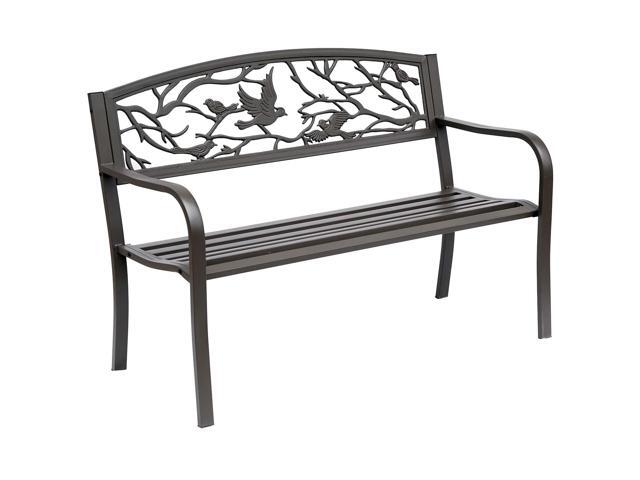 Click here for 50 Garden Bench  Outdoor Patio Bench with Animal P... prices
