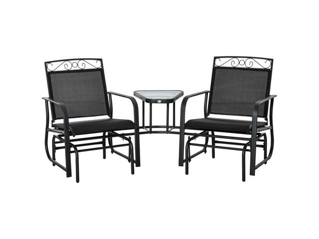 Click here for Outdoor Glider Chairs with Coffee Table  Patio 2-S... prices
