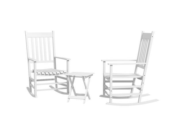 Click here for Outdoor Rocking Chair Set of 2 with Side Table  Pa... prices