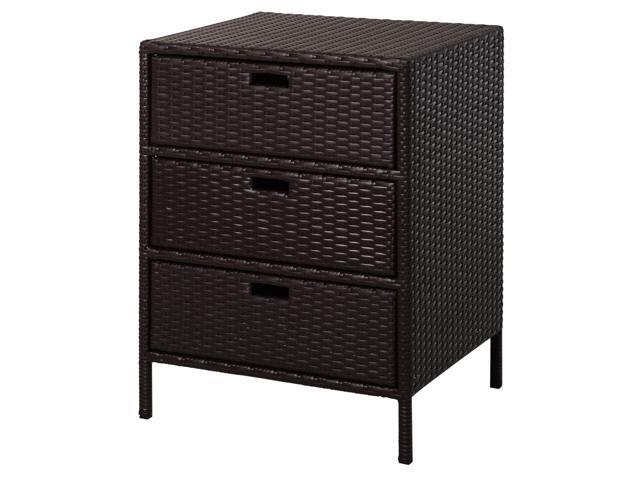 Click here for Outdoor Towel Cabinet  PE Rattan Pool Storage Orga... prices