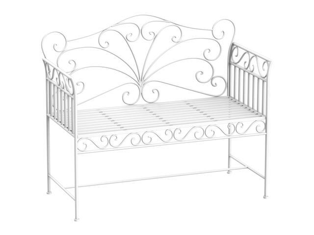 Click here for 43 Garden Bench  Outdoor Patio Bench with Armrests... prices