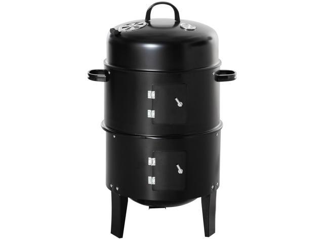 Click here for Vertical Charcoal BBQ Smoker  3-in-1 16 Round Char... prices