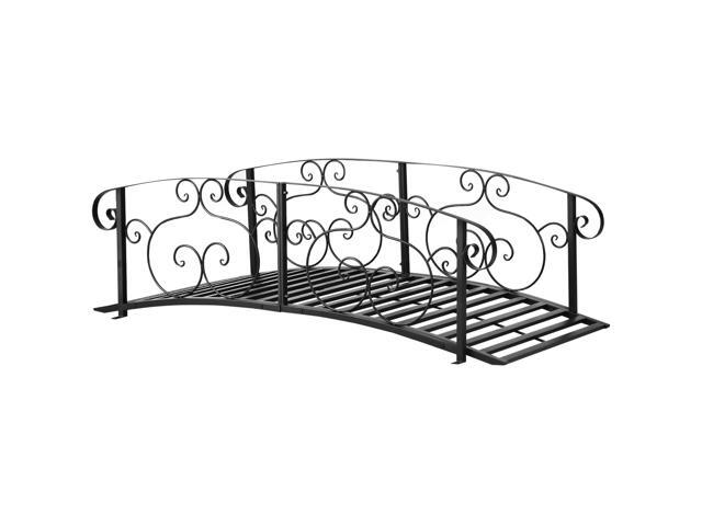 Click here for 6 Metal Arch Backyard Garden Bridge  Safety Sidera... prices